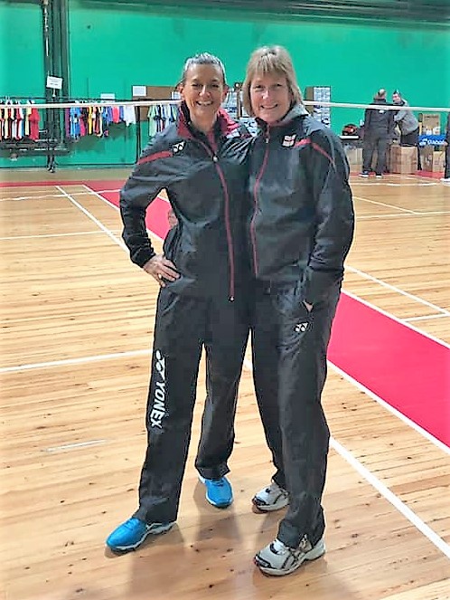 ENGLAND HONOURS FOR CATHY & SARA – Sussex County Badminton